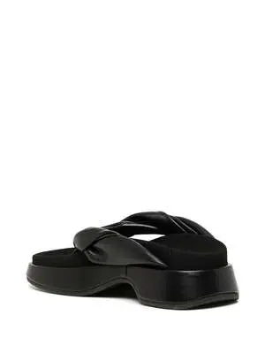 REIKE NEN Twist-strap Platform Flip-flops