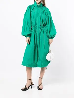 JUUN.J Ruched Hooded Dress