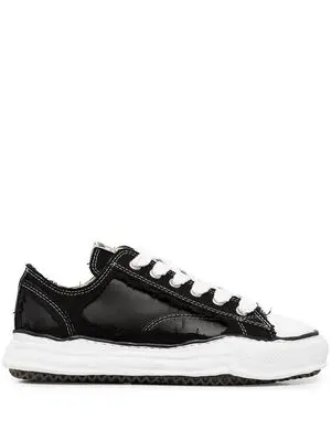 Mihara Yasuhiro Peterson Low Canvas Sneakers - Black