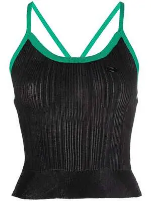 DIESEL® Pleated Two-tone Vest
