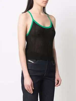 DIESEL® Pleated Two-tone Vest