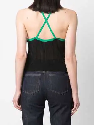 DIESEL® Pleated Two-tone Vest