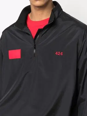 424 Logo-embroidered Windbreaker Jacket