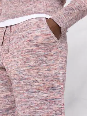 MARANT ETOILE Space Dye-print Track Pants - Pink