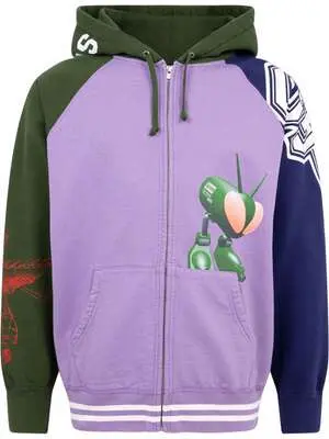 Supreme X Junya Watanabe Zip-up Hoodie - Purple