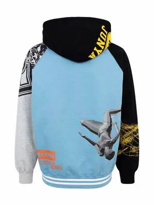 Supreme X Junya Watanabe Comme Des Garçons Zip-up Hoodie - Blue