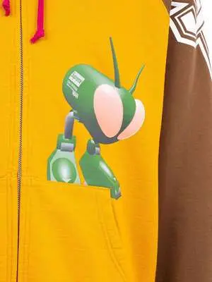 Supreme X Junya Watanabe Comme Des Garçons Zip-up Hoodie - Yellow