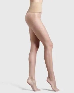 Commando Very Fine Fishnet Tights - Buff
