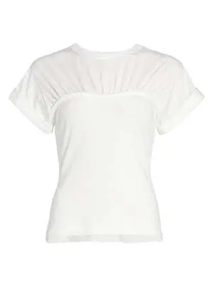 A.L.C. Women's Frankie T-Shirt - White  - White