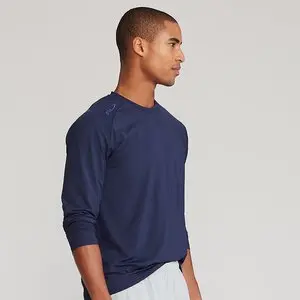 Ralph Lauren Classic Fit Stretch Mesh T-shirt French Navy