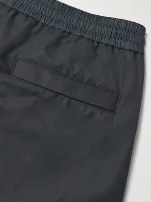 Moncler Straight-leg Logo-print Cotton-blend Shell Track Pants