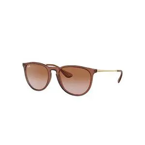 Ray-ban Erika Sunglasses 54-18 Transparent Light Brown