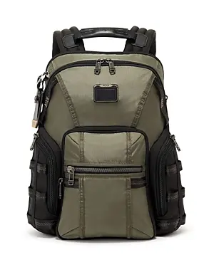 Tumi Alpha Bravo Navigation Backpack In Olive Green - 20% Off | Editorialist