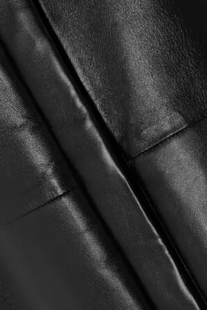 Givenchy Cutout Leather Blouse