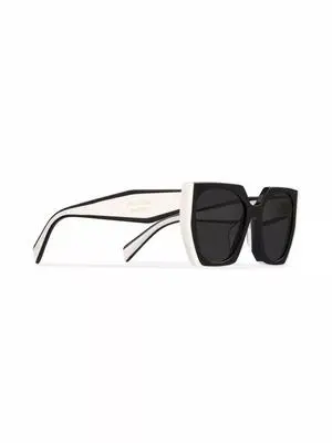 Prada Logo-detail Square Frame Sunglasses