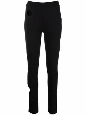 Off-White High-waisted Trousers - Black