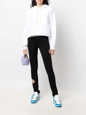 Off-White High-waisted Trousers - Black