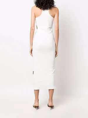 Off-White Meteor Sleeveless Dress - White
