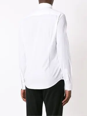 Armani Exchange Long-sleeve Cotton Shirt - White