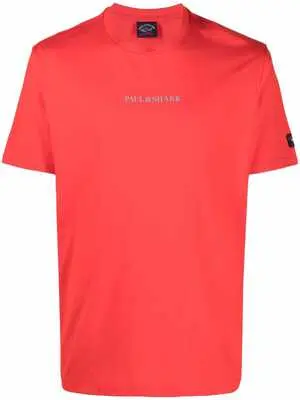 Paul & Shark Crew-neck T-shirt - Red