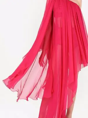 Dolce & Gabbana One-shoulder Draped Dress