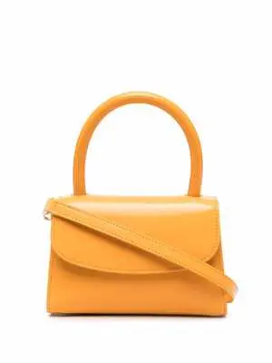 By Far Mini Top-handle Tote Bag - Orange