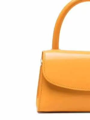 By Far Mini Top-handle Tote Bag - Orange
