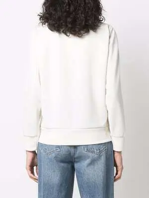 GOLDEN GOOSE Zipped Sweatshirt With Crystal Embellishments