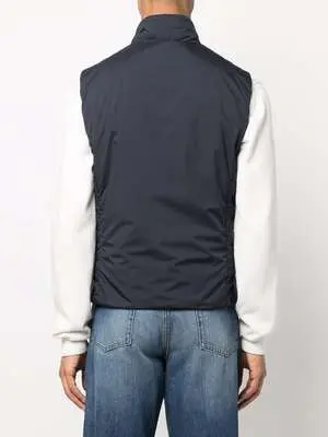 MOORER High-neck Zip-up Gilet