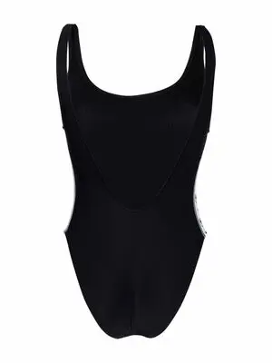 CHIARA FERRAGNI Logo-tape Open-back One-piece