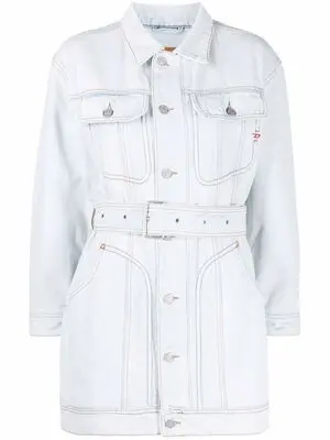 DIESEL® De-flaminia Belted Denim Jacket