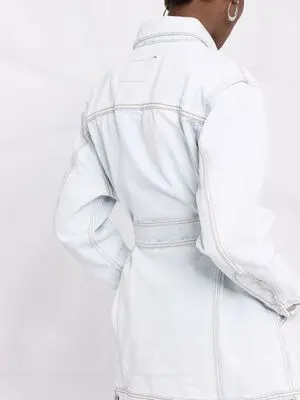 DIESEL® De-flaminia Belted Denim Jacket