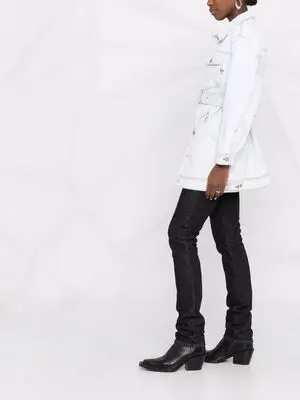 DIESEL® De-flaminia Belted Denim Jacket