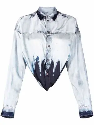DIESEL® Long-sleeve Denim Shirt