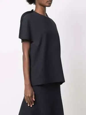 JIL SANDER Sculpted Short-sleeve Blouse
