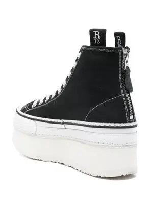 R13 Courtney Platform Sneakers