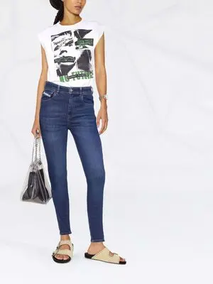 DIESEL® 1984 Slandy High-rise Skinny Jeans