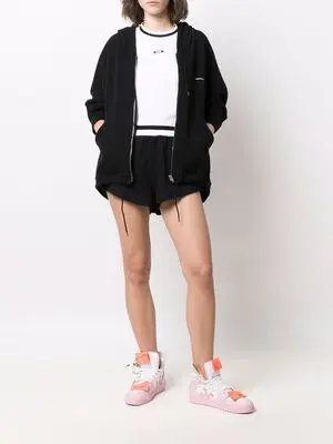 MSGM Logo-print Track Short