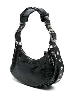 Balenciaga Le Cagole Xs Shoulder Bag - Black