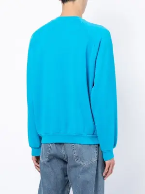Sunnei Logo Print Crewneck Sweatshirt
