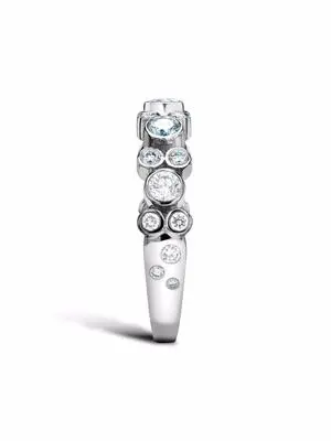 PRAGNELL 18kt White Gold Diamond Band Ring