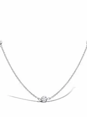 PRAGNELL 18kt White Gold Sundance Diamond Pendant Necklace - Silver