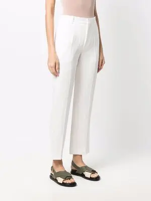 Chloé High-waisted Straight-leg Trousers