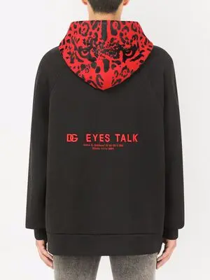 Dolce & Gabbana Leopard-hood Hoodie