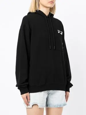 Off-White Logo Print Hoodie