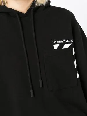 Off-White Logo Print Hoodie