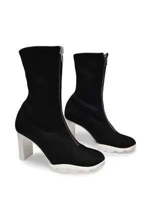 Alexander McQueen Scuba 85 Boots - Black