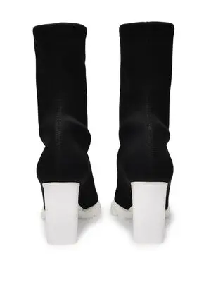 Alexander McQueen Scuba 85 Boots - Black
