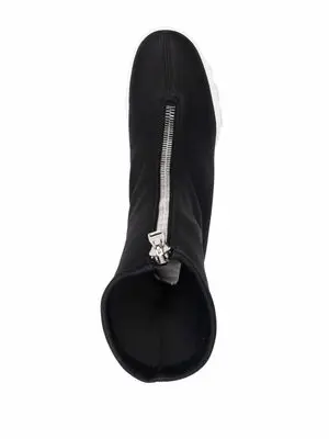 Alexander McQueen Scuba 85 Boots - Black