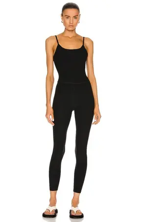 Beyond Yoga Spacedye Uplevel Midi Jumpsuit - Darkest Night